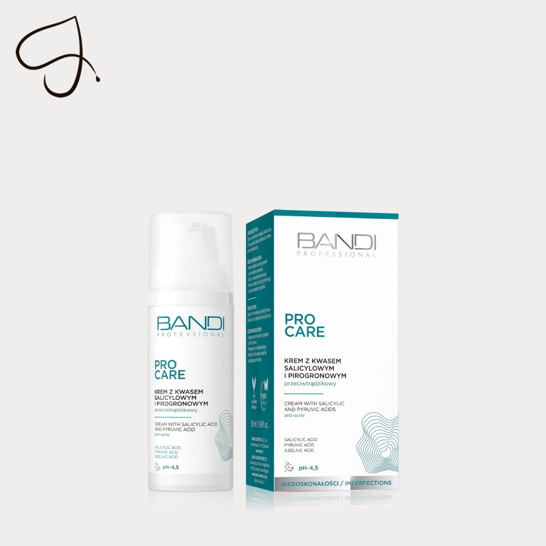 Bandi Cream Pro Care Salicylic and Pyruvic Acids (anti-acne) – Skin ...